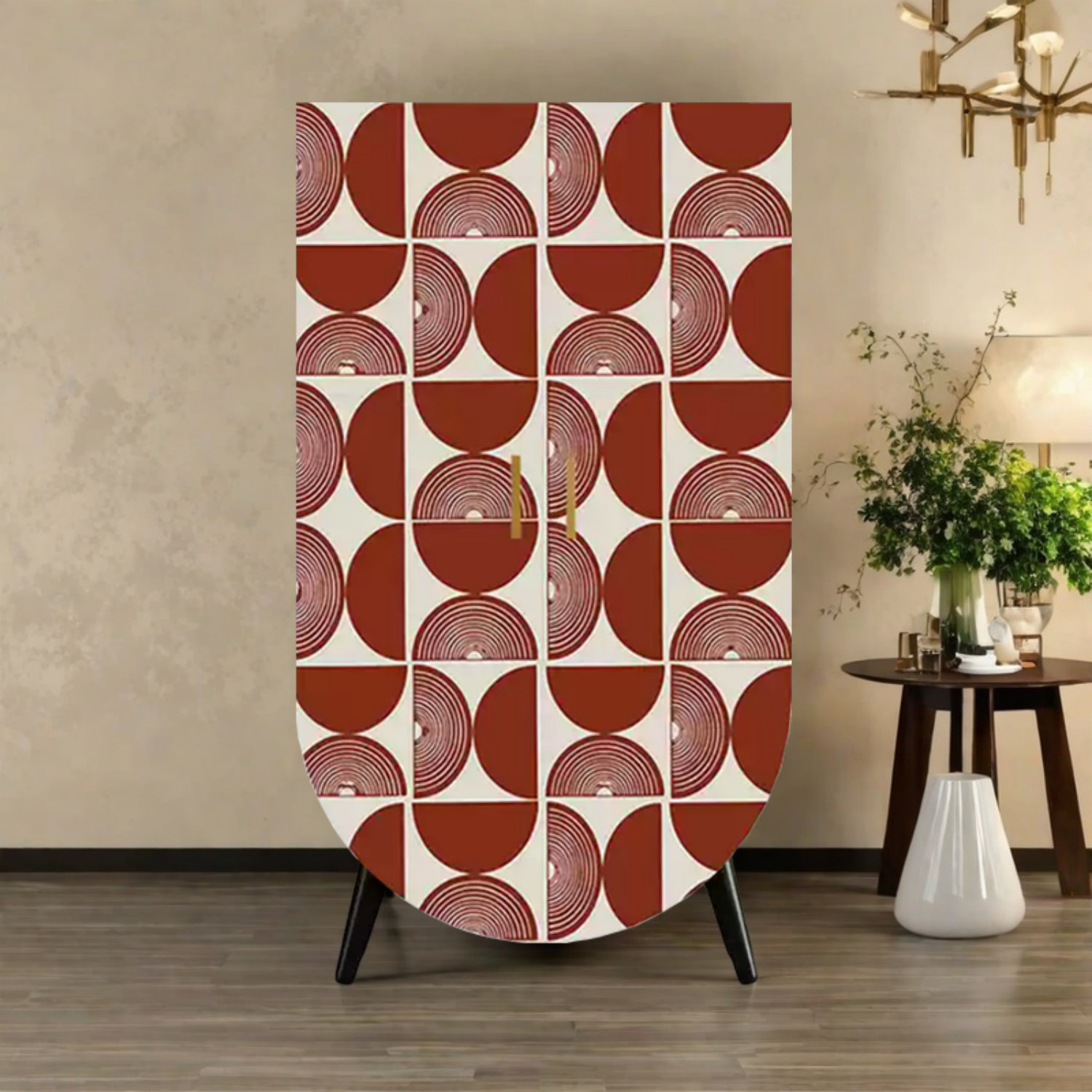 Corrigan Studio® Modern Minimalist Double Door Wardrobe | Wayfair