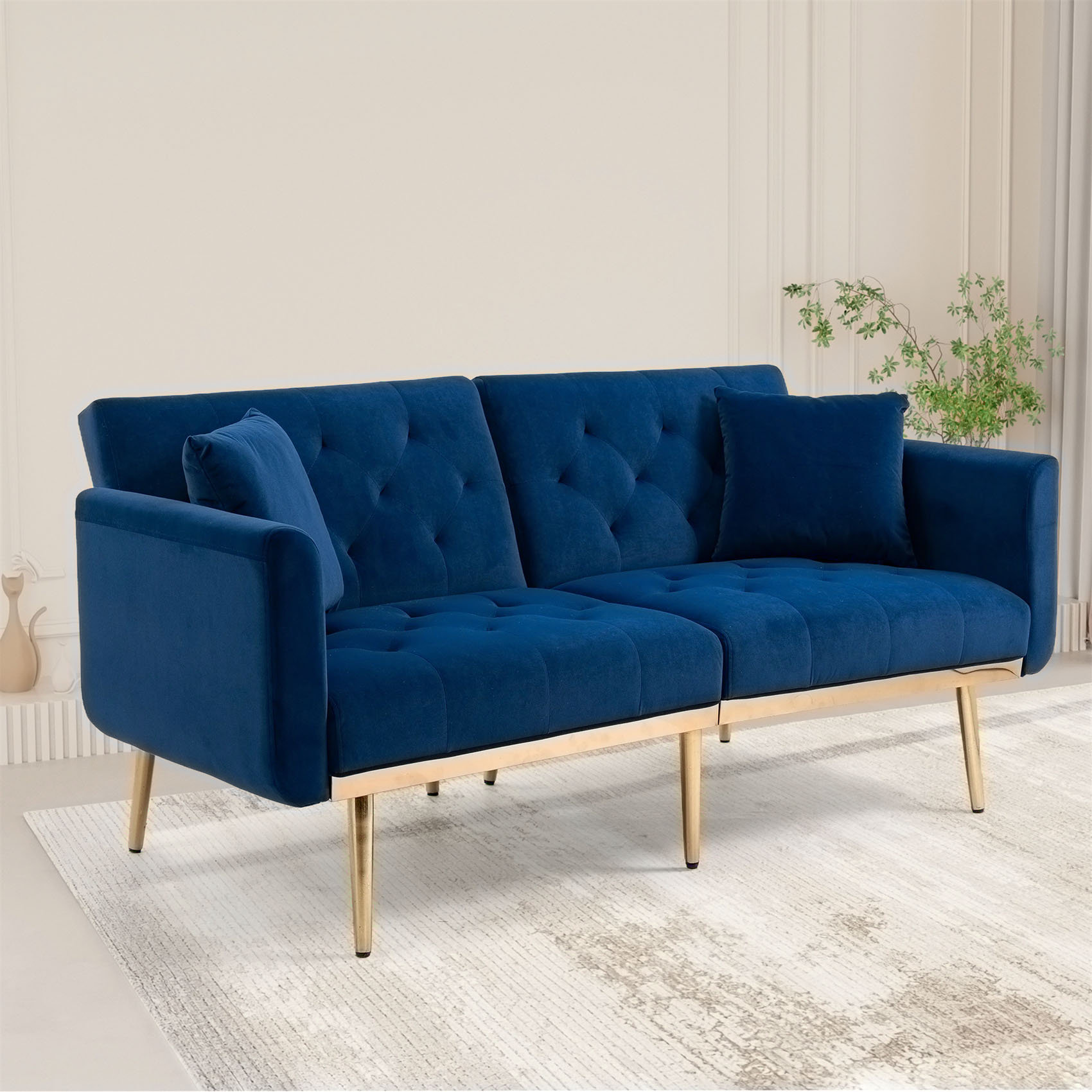 Everly Quinn Upholstered Sofa Accent sofa loveseat sofa | Wayfair