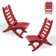 Highland Dunes Alexeya Plastic Folding Adirondack Chair & Reviews | Wayfair