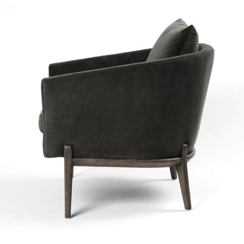 Union Rustic Medau Upholstered Barrel Chair | Wayfair