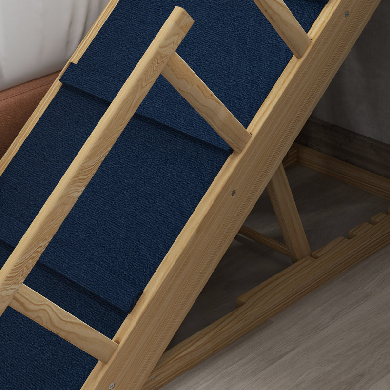 Tucker Murphy Pet™ Dog Ramp, Adjustable 4 Height Pet Ramp, Foldable ...