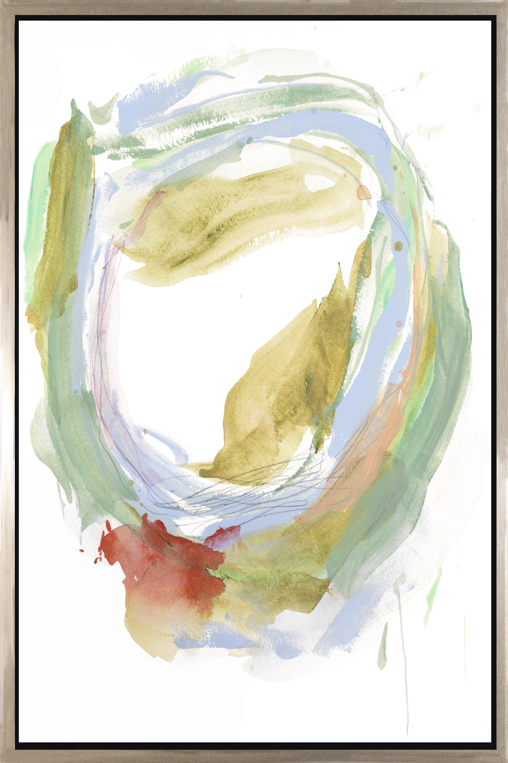 CHC Art, Inc. Circular Conclusions II - Painting on Canvas | Perigold