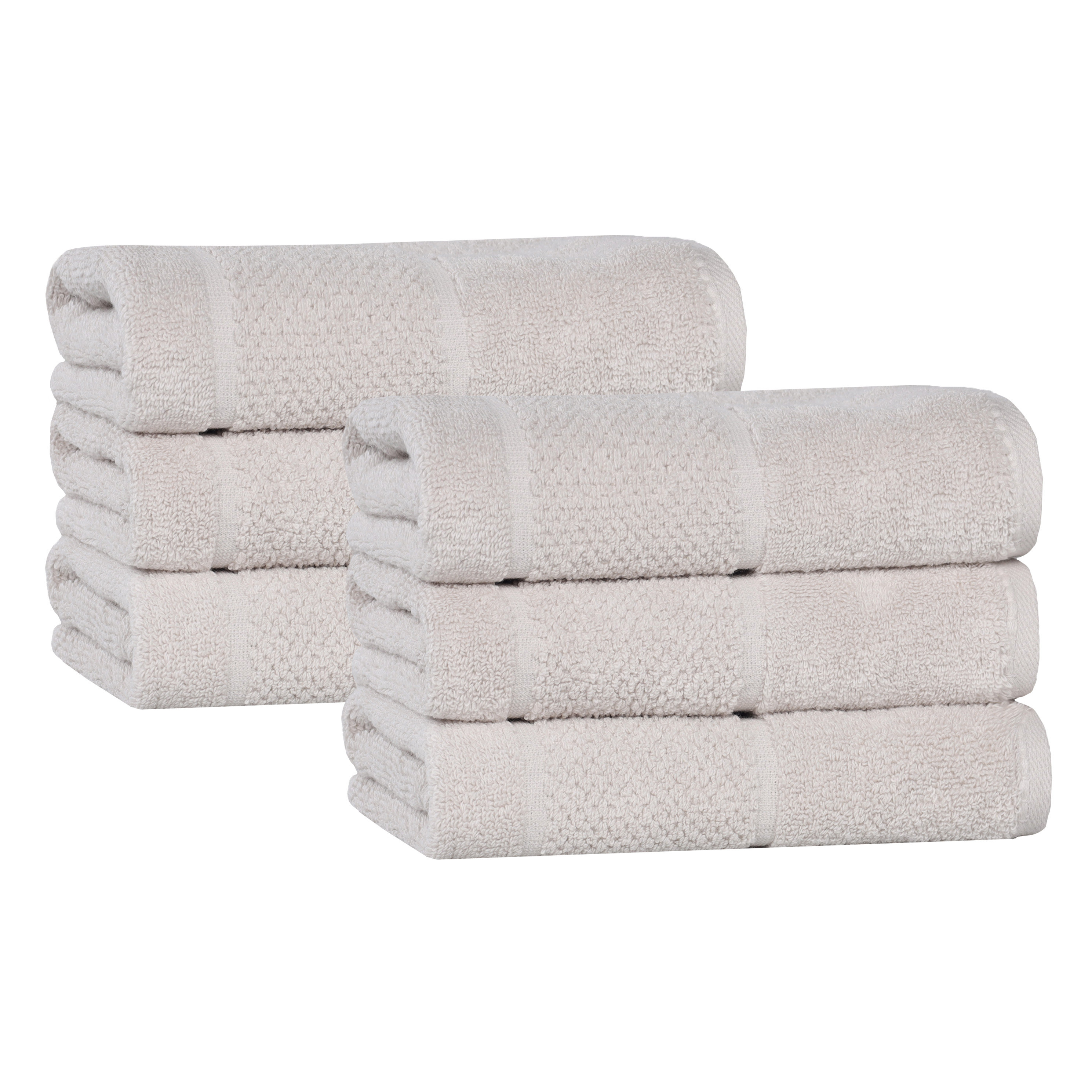 Superior Mile Smart Twist Cotton Medium Weight Solid Hand Towels | Wayfair