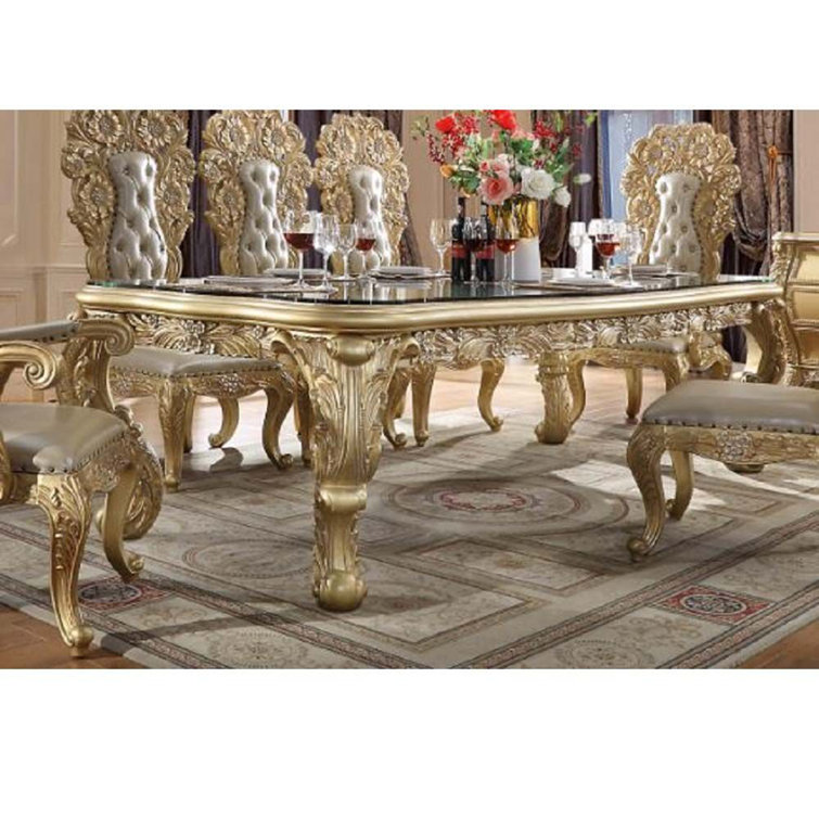 AndrewHomeStudio Esopsito 108" Dining Table | Wayfair