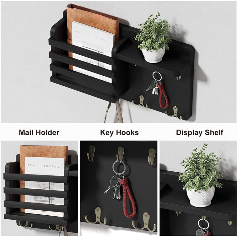 Millwood Pines Solid Wood Wall Organizer - Wayfair Canada