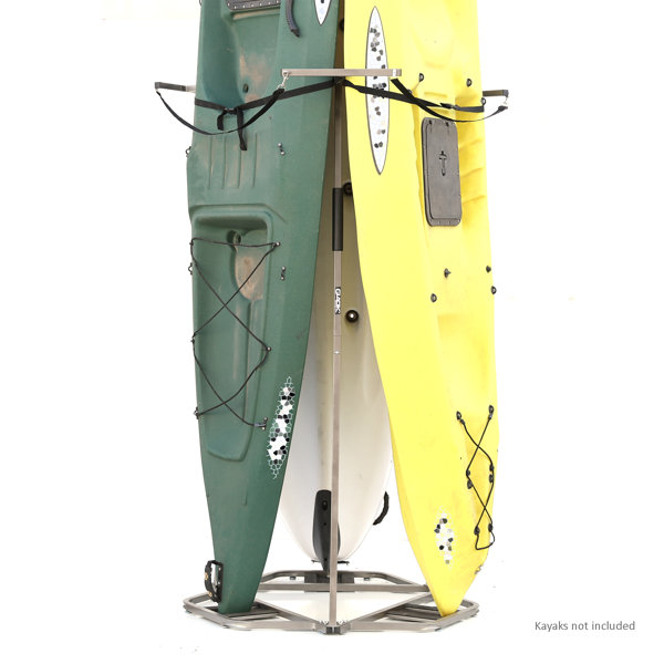 Arlmont & Co. Sparehand Vertical Storage Rack For 3 Kayak/sup Paddle ...