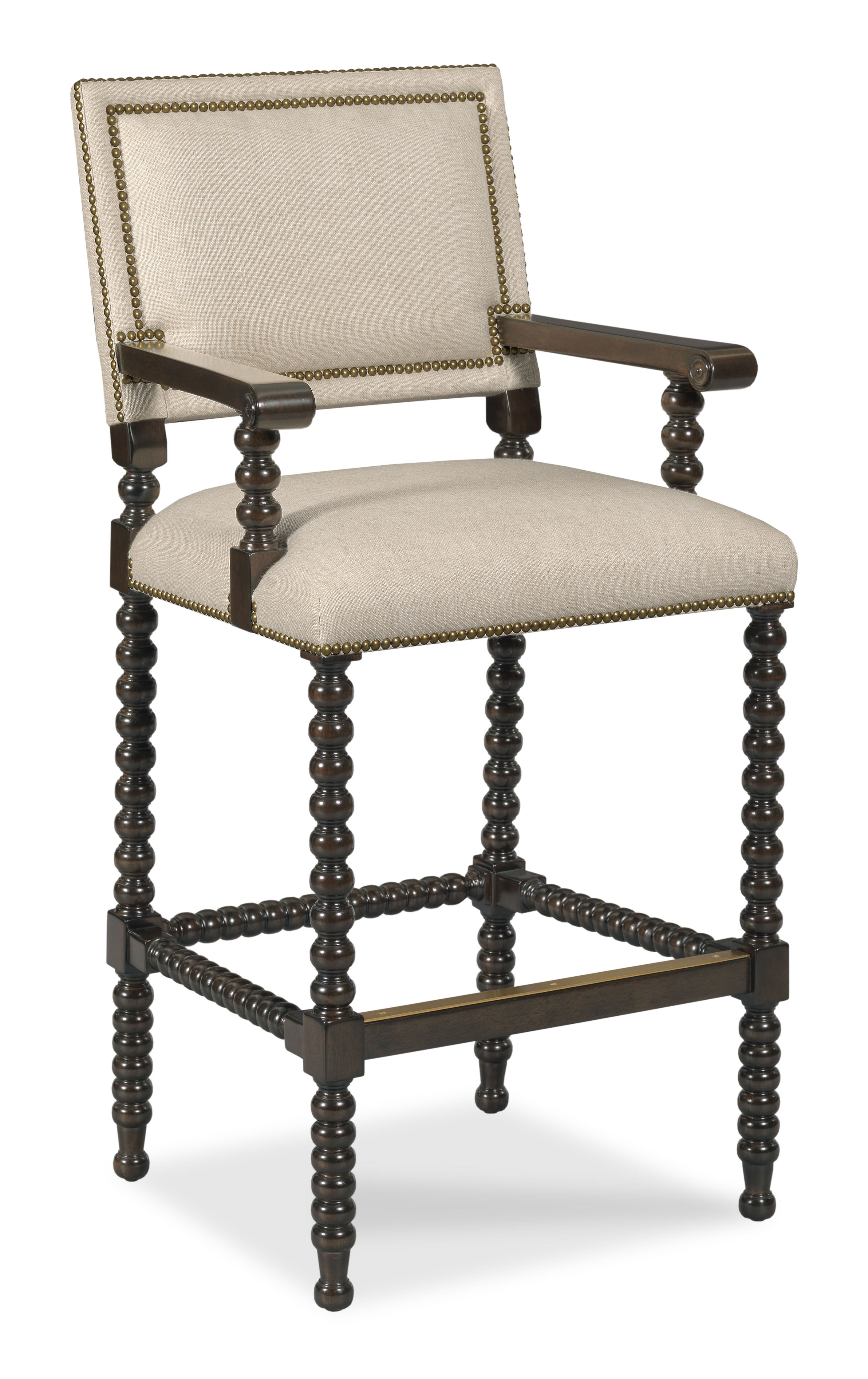 Woodbridge Furniture Longmont Arm Stool | Perigold