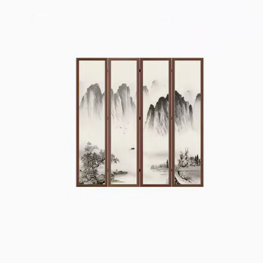 dujinlong home Mountain-Water Simple Modern Screen | Wayfair