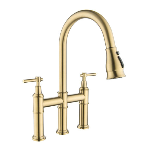 Modern Space Pull Out Kitchen Faucet | Wayfair