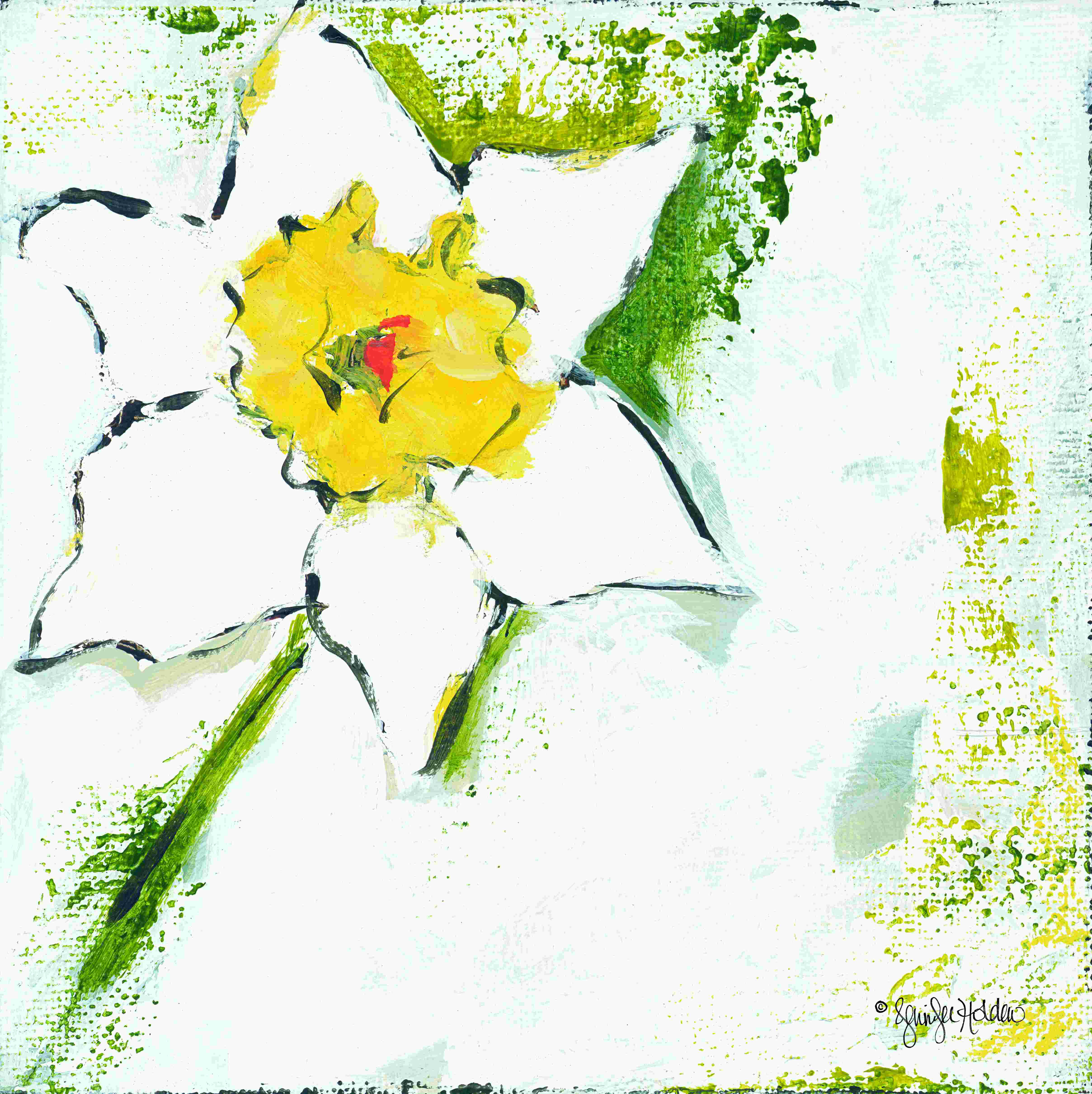 Winston Porter Spring Has Sprung I - Wrapped Canvas Painting | Wayfair