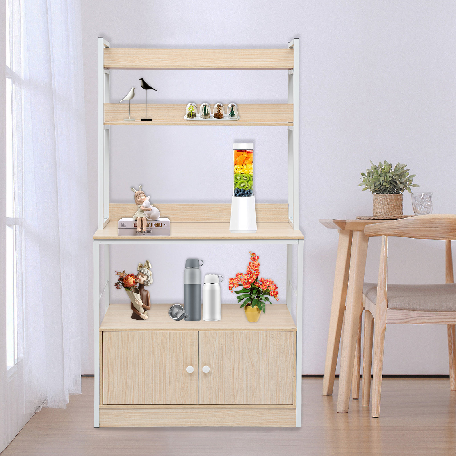 Ebern Designs Cleophas 31.49 Baker's Rack | Wayfair