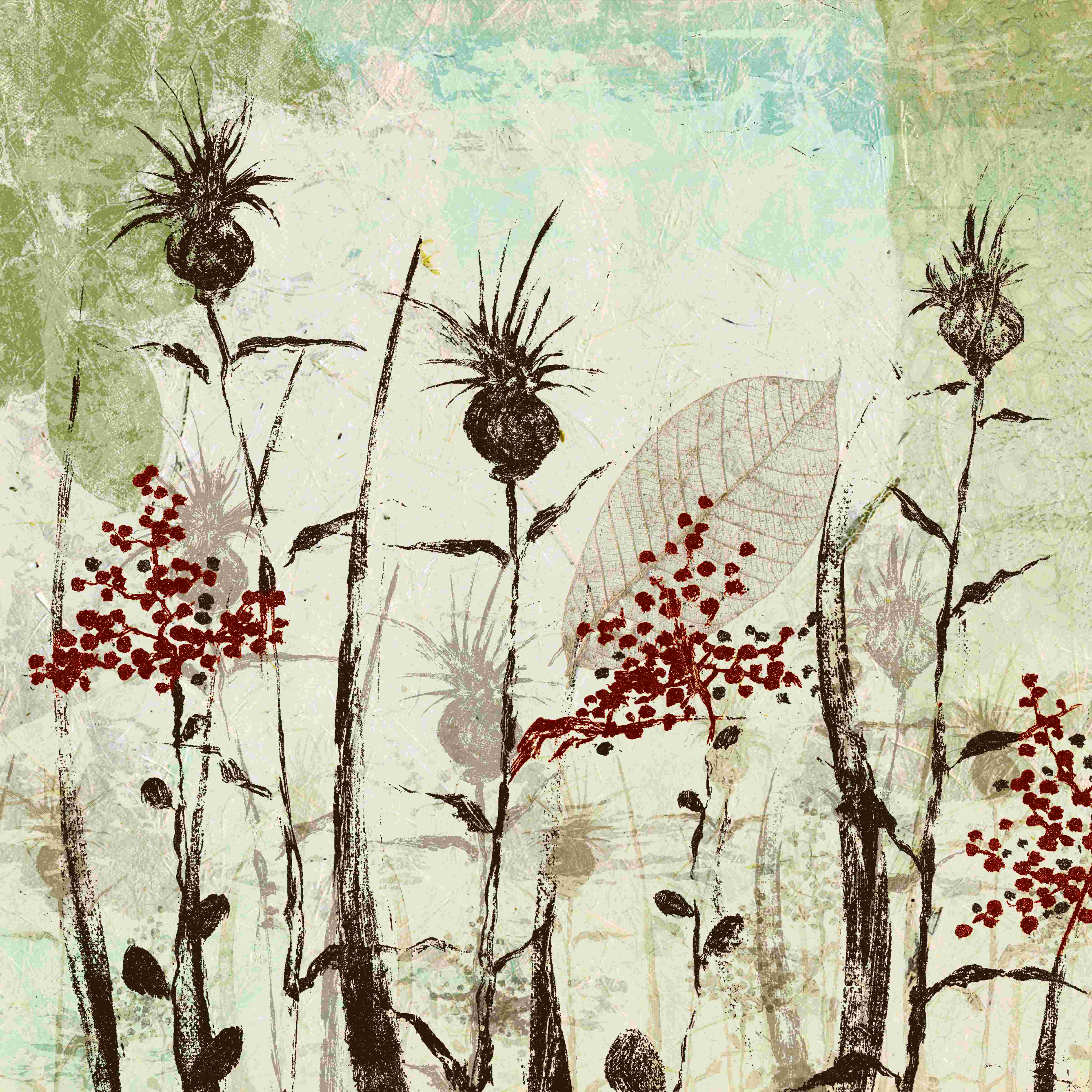 Winston Porter Nature Simple - Wrapped Canvas Painting | Wayfair