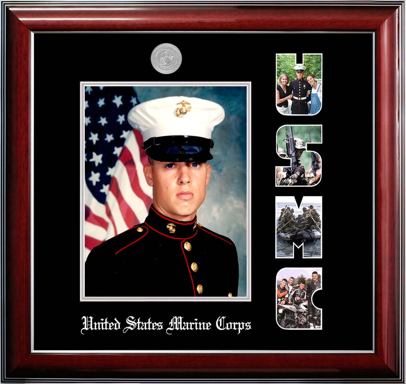 Patriot Frames Marine Portrait Classic Picture Frame | Wayfair