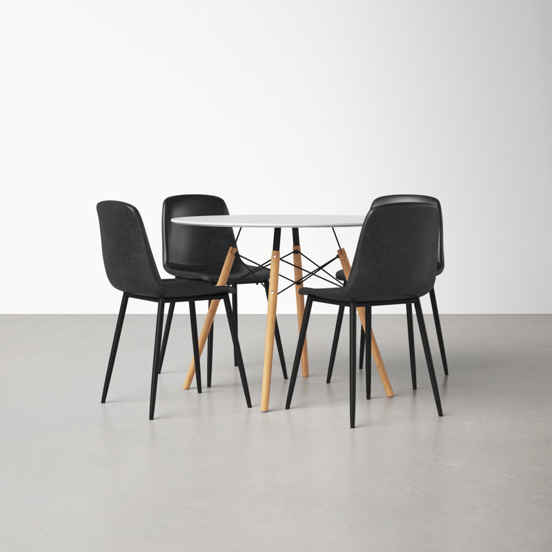 AllModern Jordan 5 - Piece Dining Set & Reviews | Wayfair