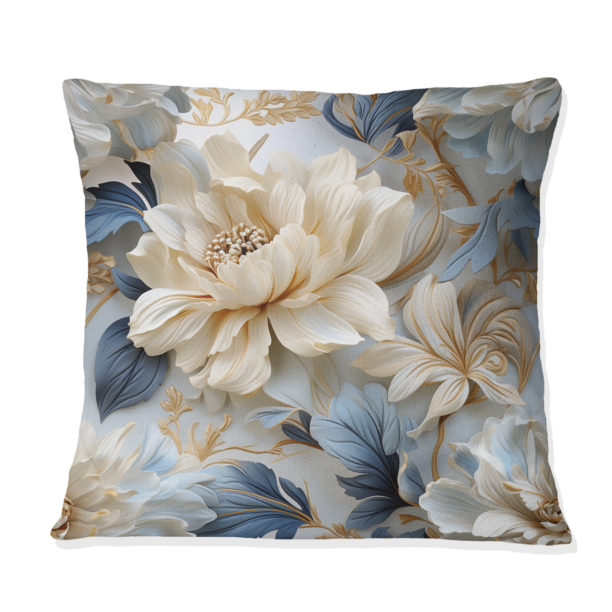 Design Art Ethereal Rococo Flourish Victorian Pattern XII - Floral ...