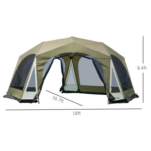 Outsunny 11 Person Tent | Wayfair