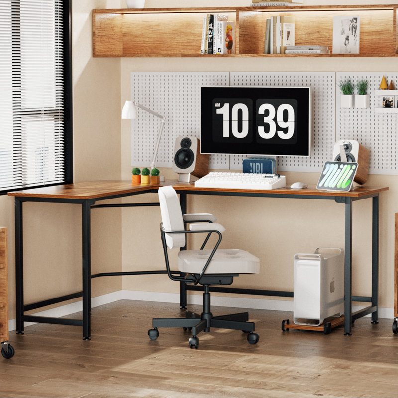Ebern Designs Kowal L-Shape Desk & Reviews | Wayfair