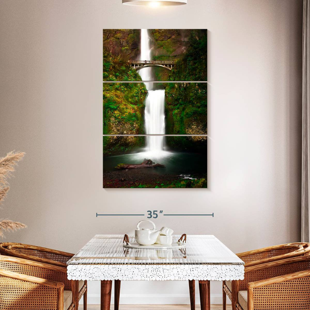 Millwood Pines Alvord Bridge Over Multnomah Falls | Wayfair