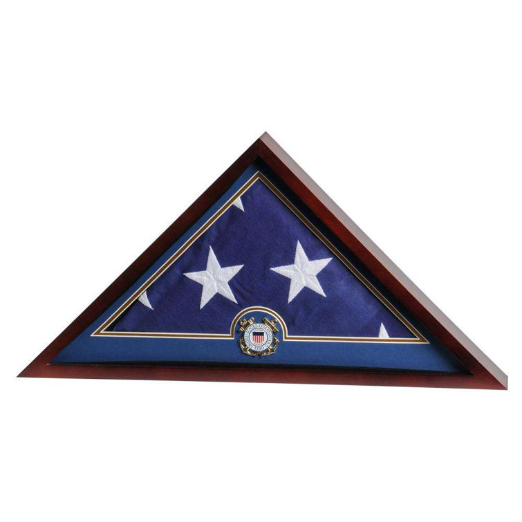 U.S. Flag Store Wood Adjustable Display Case | Wayfair