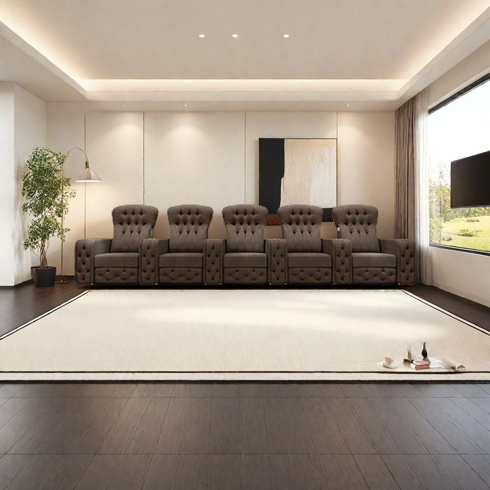 ANCOREY Home theatre electric function sofa - Wayfair Canada