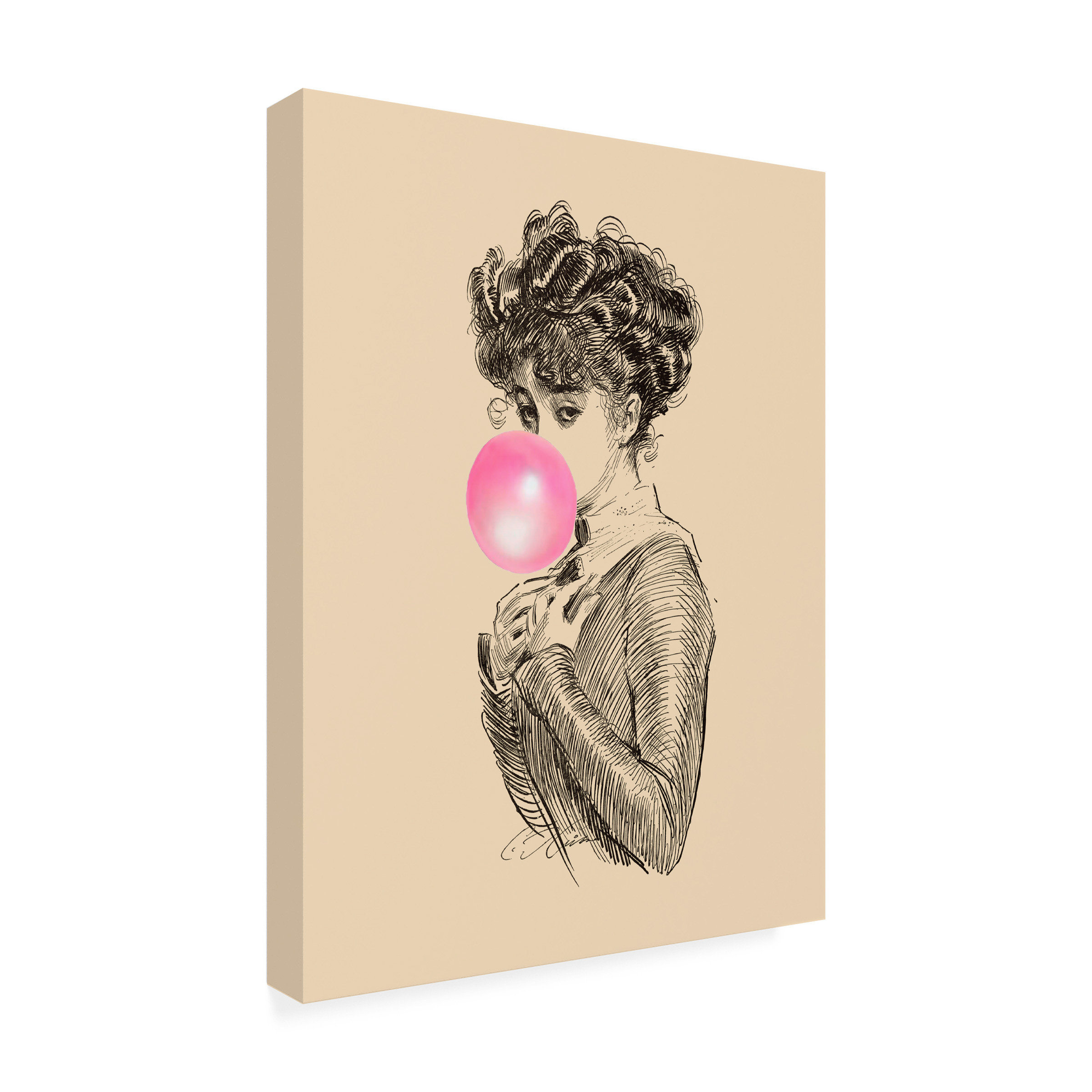 Winston Porter Alicia Longley Victorian Ladies Misbehaving II Canvas ...