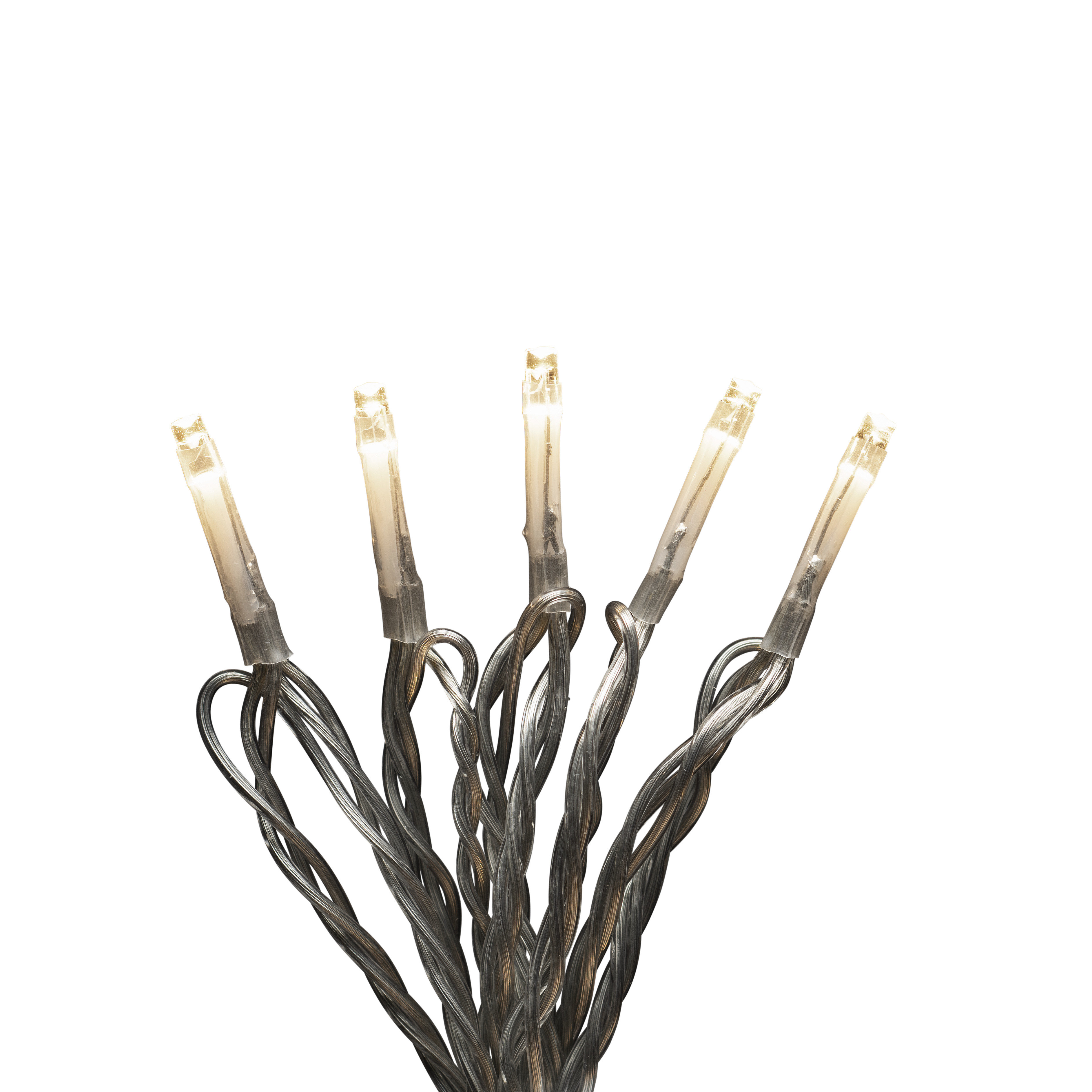 17 Stories Lightset 20 Warm White LED With Transformer – Plastic, Clear ...