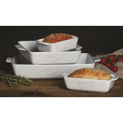 Mason Craft & More 4 Piece Ceramic Bake Ware Set & Reviews | Wayfair
