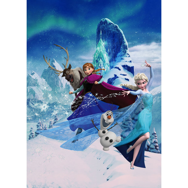 Disney Alma Frozen Elsa's Magic 2.8m xx 2m Wall Mural | Wayfair.co.uk