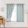 Wrought Studio Ombre Gradient Striped Jacquard Light Filtering Curtain ...