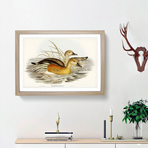 East Urban Home Eyton's Duck by Elizabeth Gould - Picture Frame ...