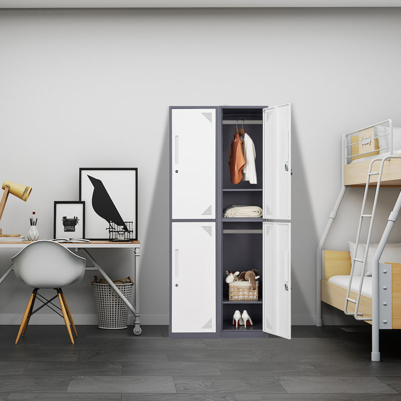 Steelcube 2 - Tier 2 - Section 15" Wide Gym Locker & Reviews | Wayfair