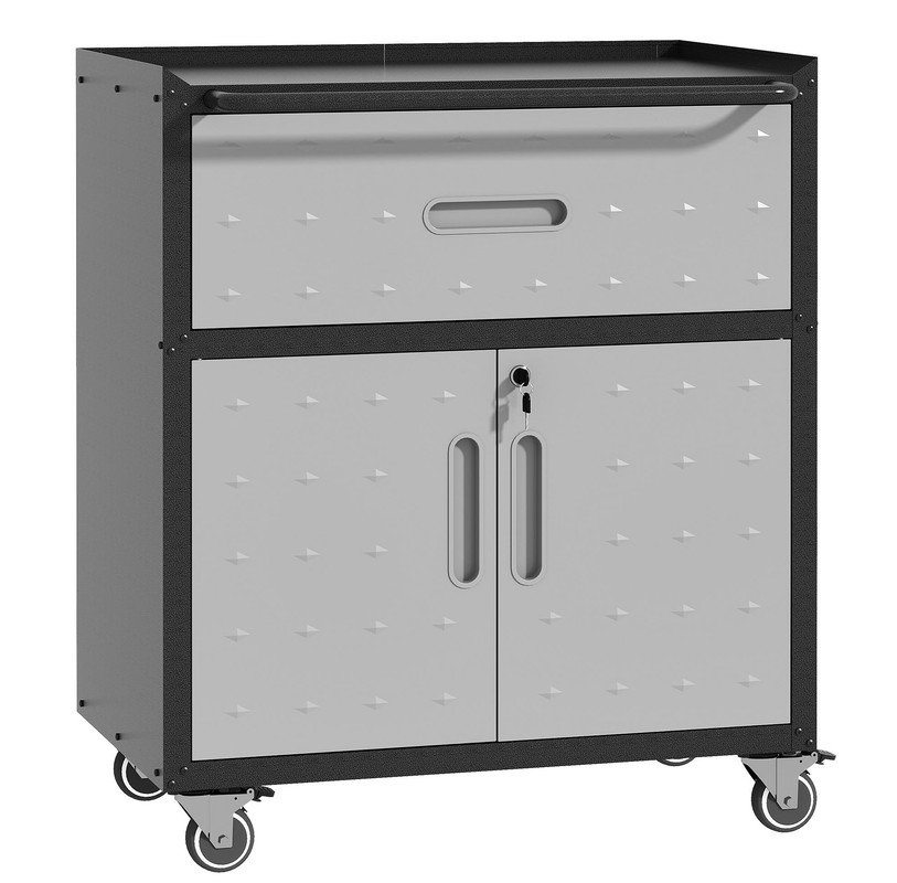 WFX Utility™ High-Performance Mobile Metal Tool Cabinet for Garage ...