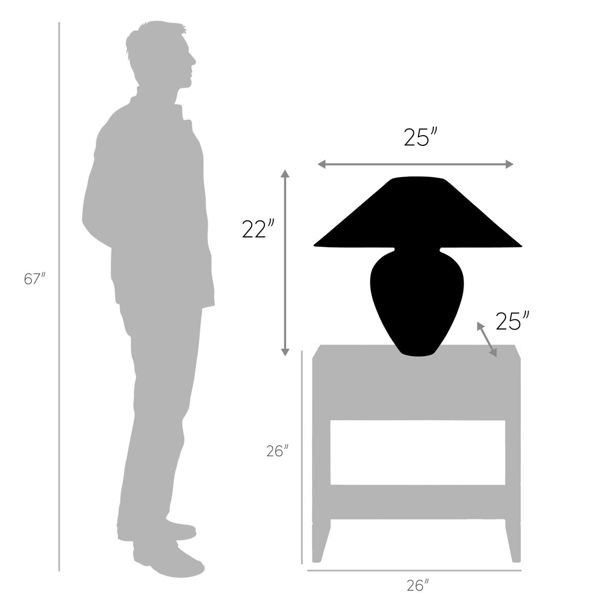 Galey Alix x Livabliss Camden Ford Table Lamp & Reviews | Joss & Main