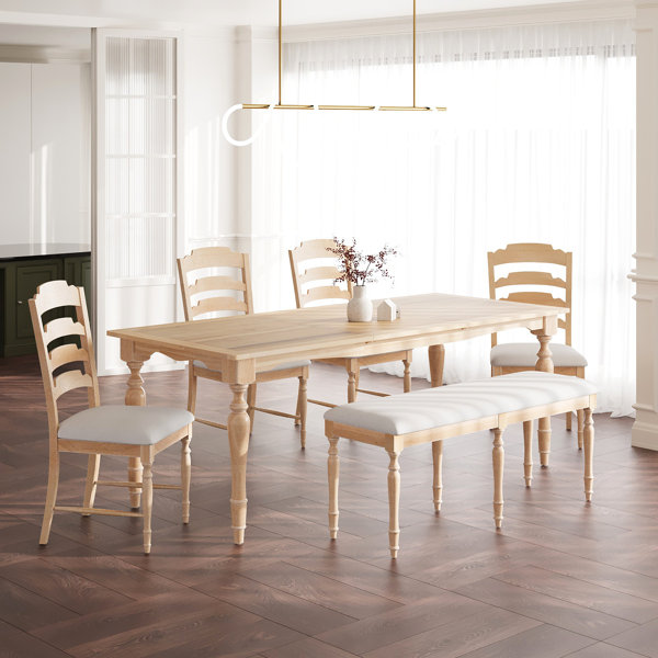Ophelia & Co. Anikia 82.7 L x 35.4 W Dining Set | Wayfair