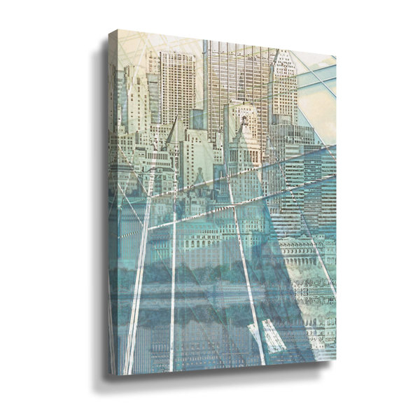 Ebern Designs Cityworks, Two I " Cityworks, Two I " Painting Print ...