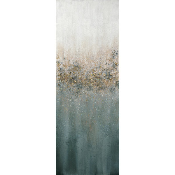 Chelsea Art Studio Beverly Fuller Emerald Drapery II On Canvas by ...