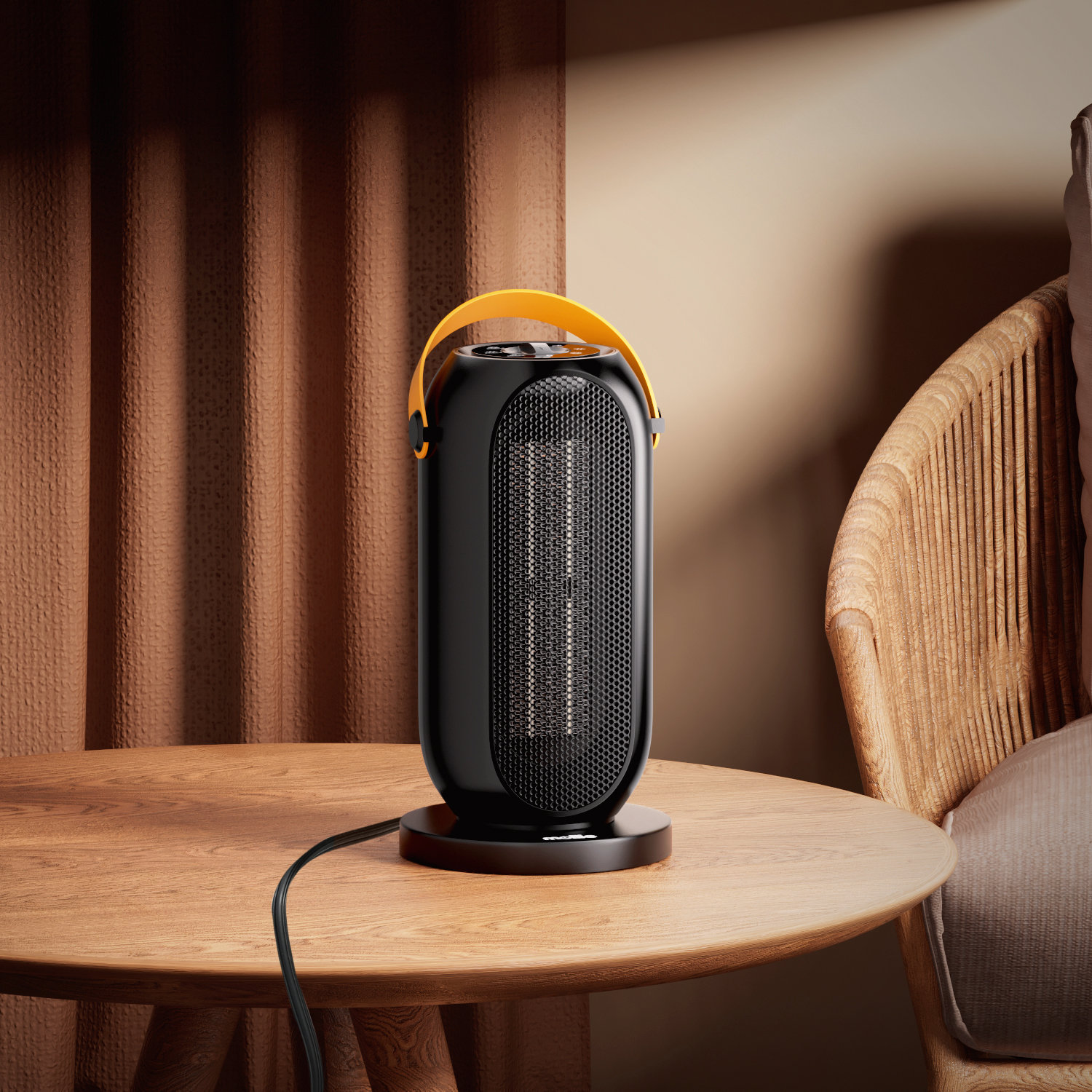 MoNiBloom 1200 Watt 5110 BTU Electric Compact Space Heater | Wayfair