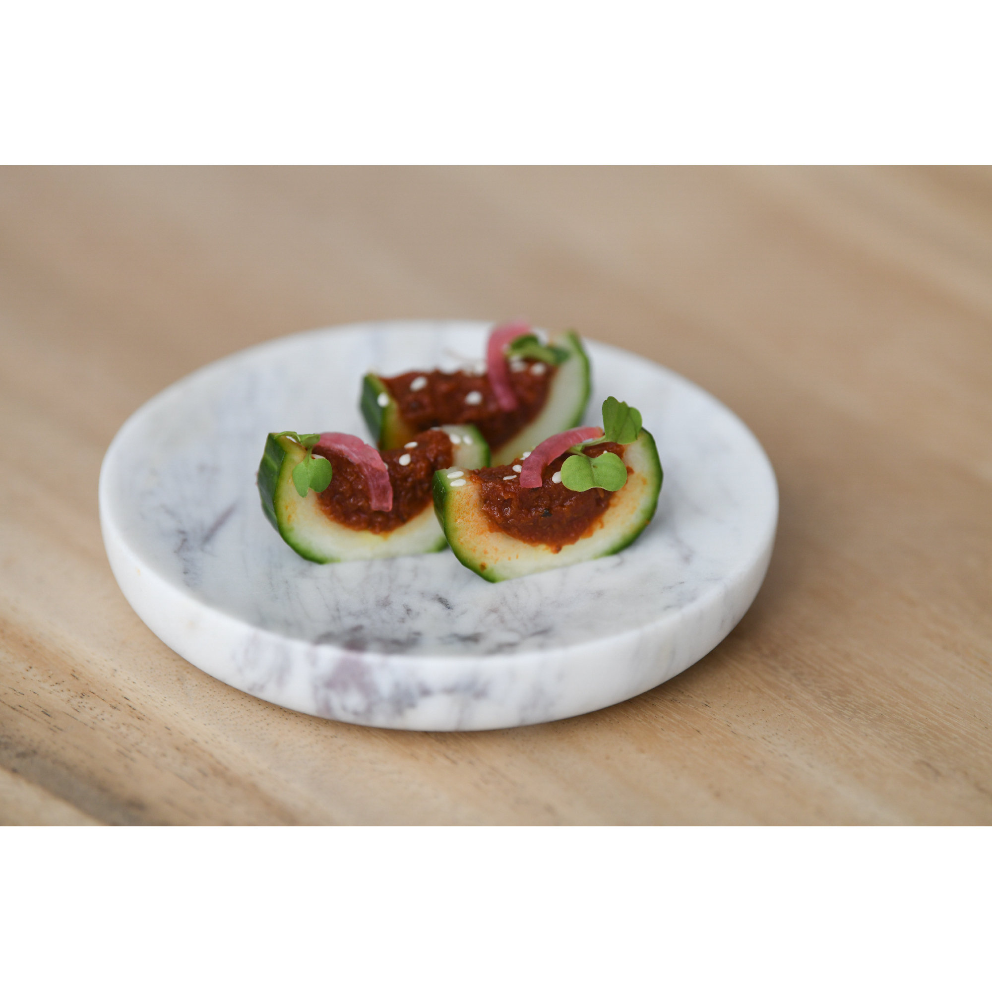 Wrought Studio Haylia Marble Amenity Stand | Wayfair
