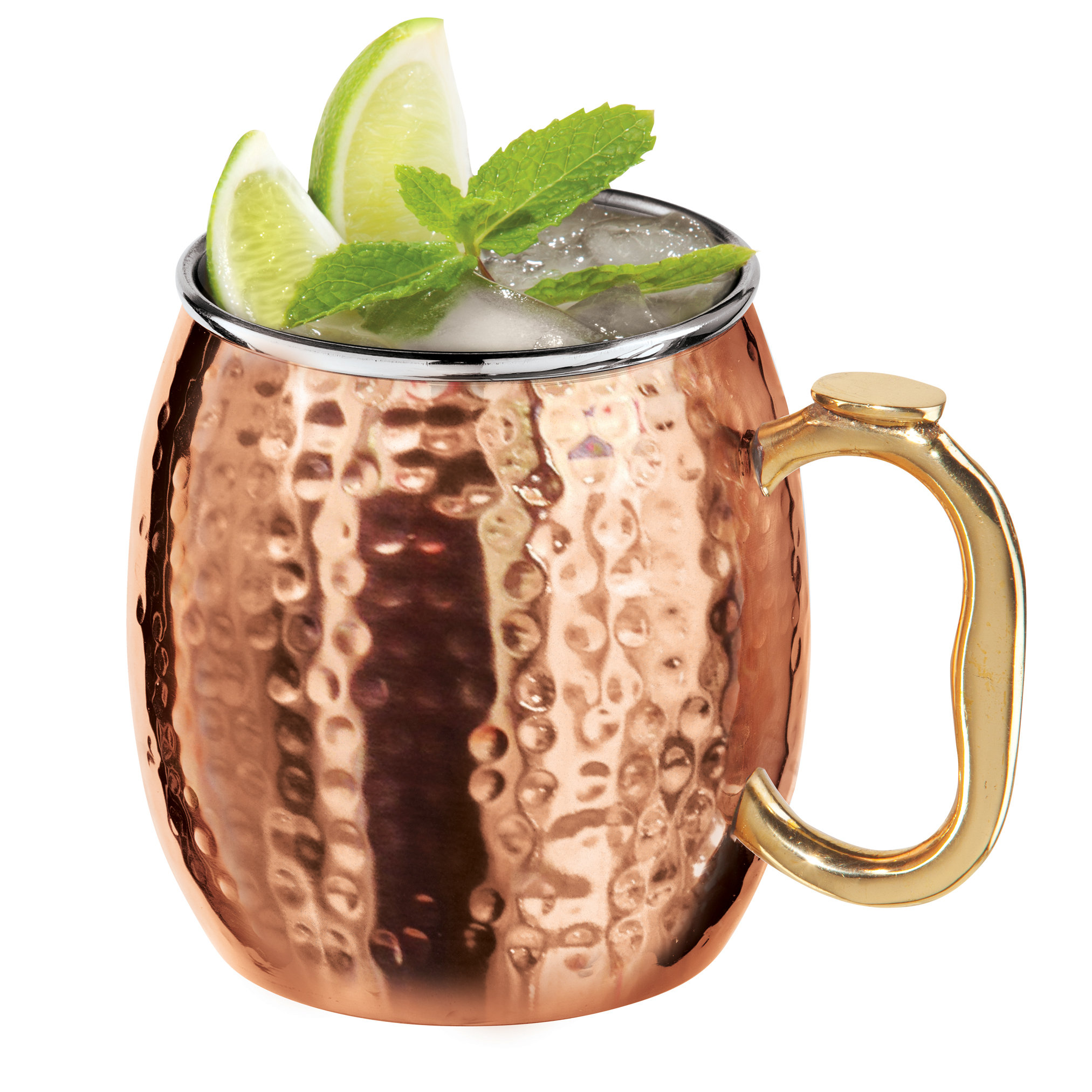 Oggi Barware 18 Oz Stainless Steel Moscow Mule Mug | Wayfair