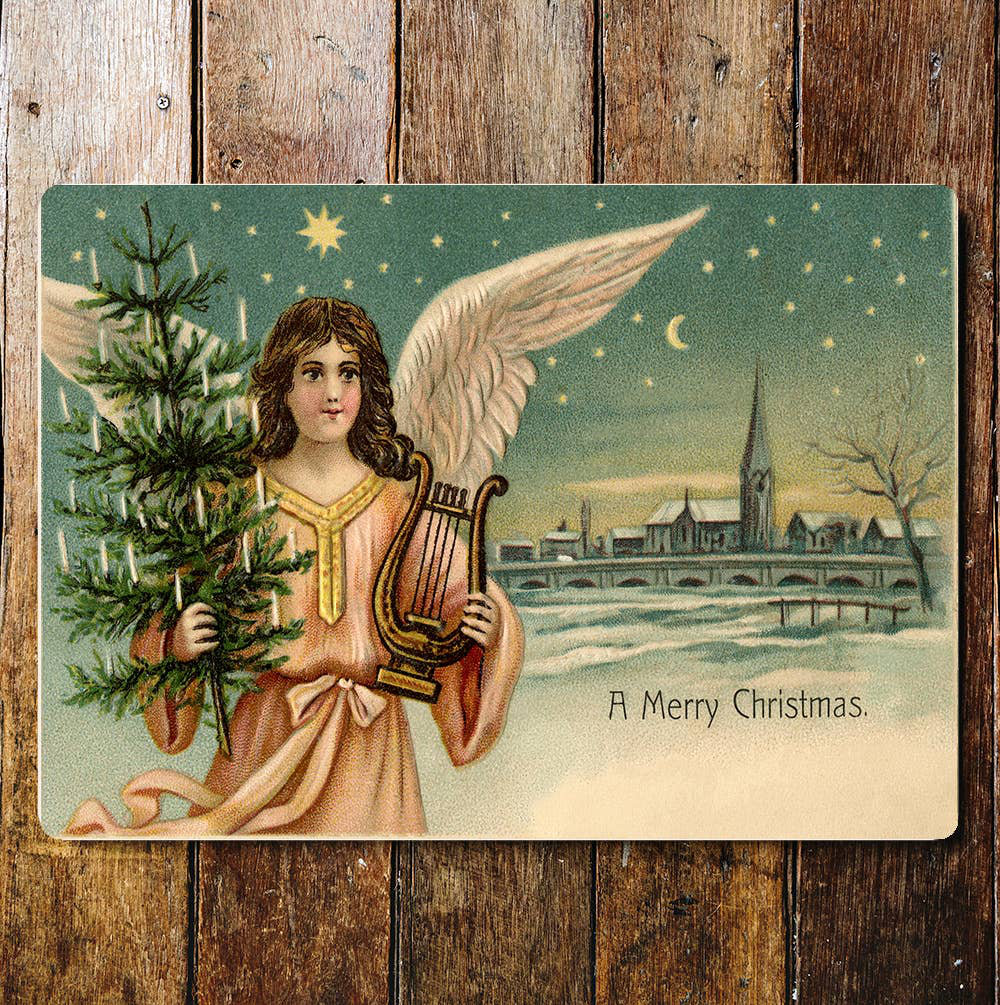 The Seasonal Aisle Merry Christmas Angel Wall Décor | Wayfair.co.uk