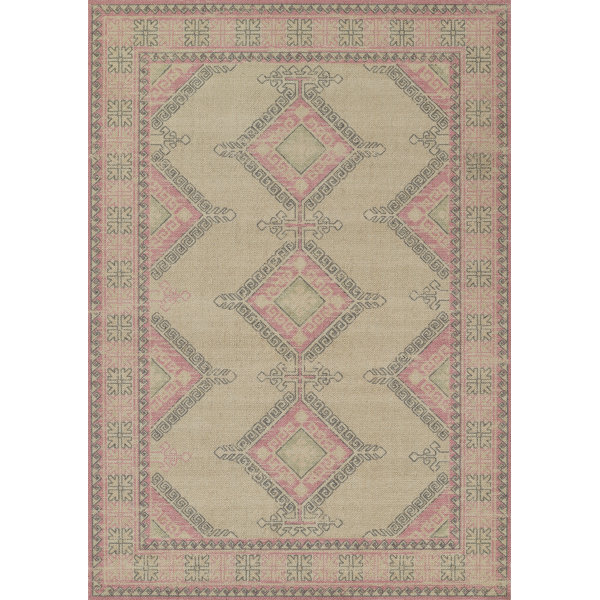 Aldona Pink/Brown Rug | Birch Lane