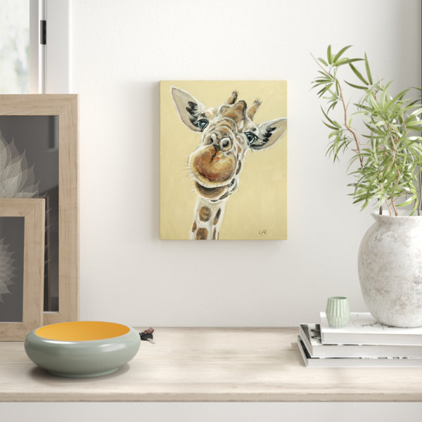 Mack + Milo Hey, You Down There by Louise Brown - Wrapped Canvas Print ...
