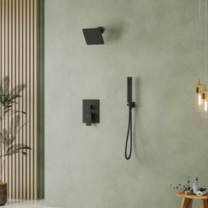 EVERSTEIN Dual-Function Shower Faucet Set, Pressure-Balanced Shower ...