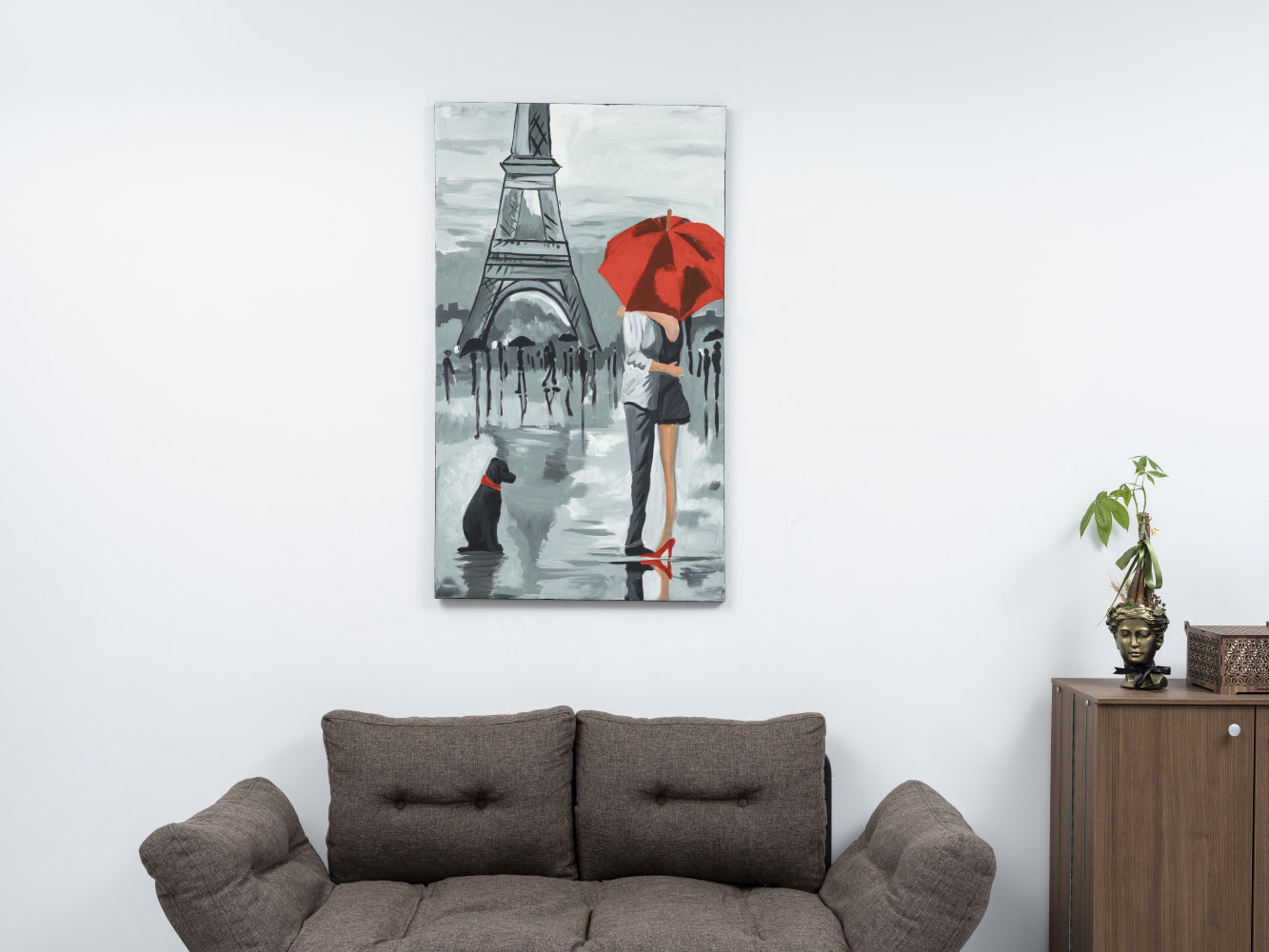 Corrigan Studio® Large Portrait Canvas Wall Paintings | Hand-Painted ...