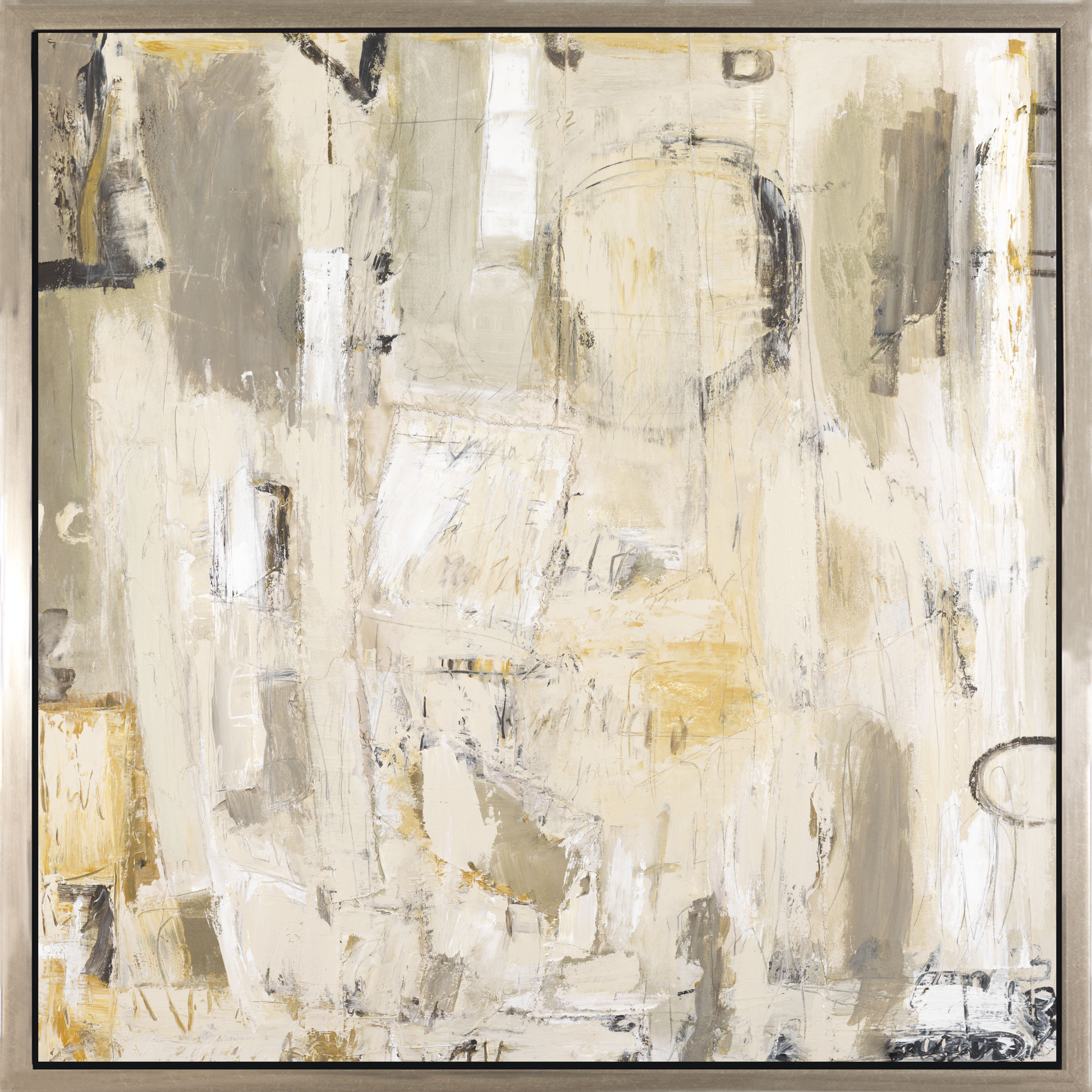 CHC Art, Inc. Voodo - Floater Frame Painting on Canvas | Wayfair