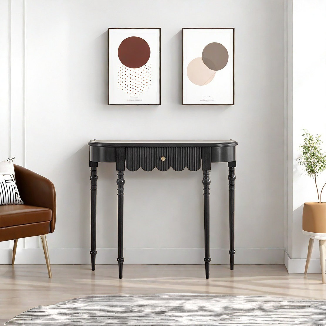 Liu's ink furniture Retro Art Console Table | Wayfair