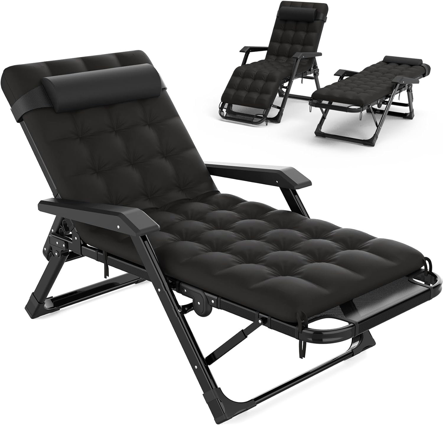 Arlmont & Co. 3 in 1 Oversized Folding Camping Cot, 29in XL 6+10 ...