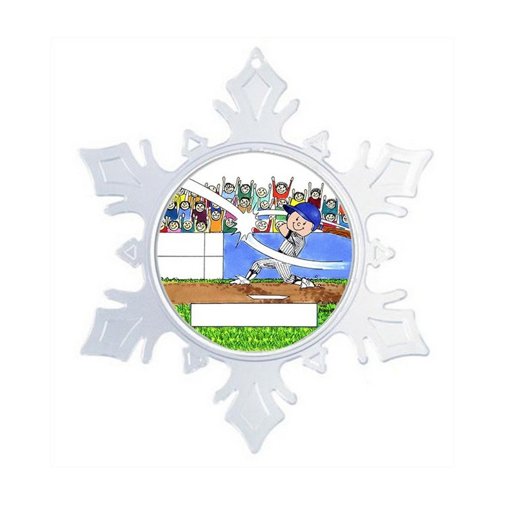 The Holiday Aisle® Personalized Friendly Folks Cartoon Snowflake ...