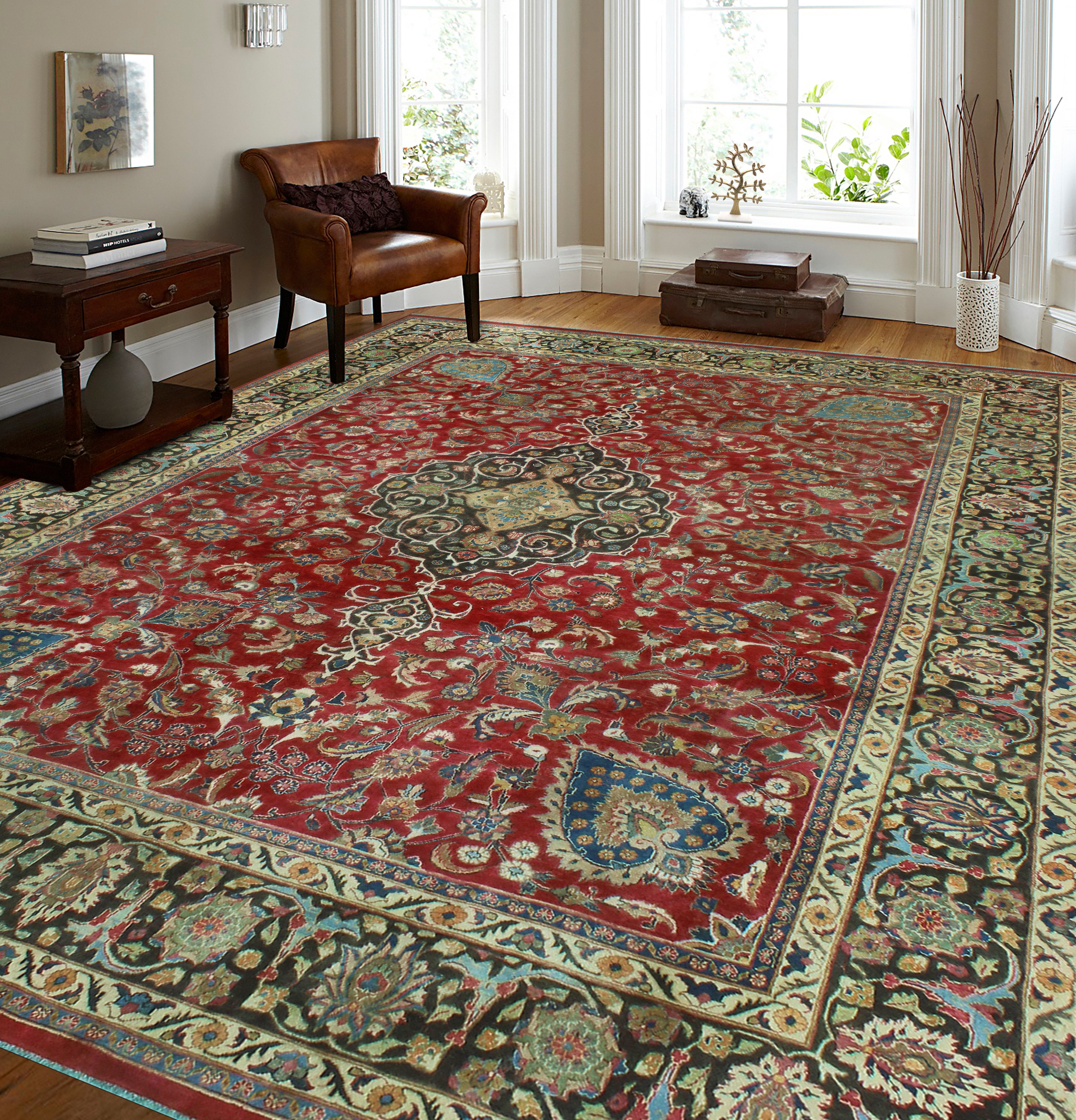 Isabelline Alysse One-of-a-Kind 9'7" X 12'10" 2022 Wool Area Rug | Wayfair