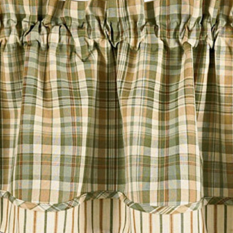 Gracie Oaks Rosemary Lined Layer Valance | Wayfair